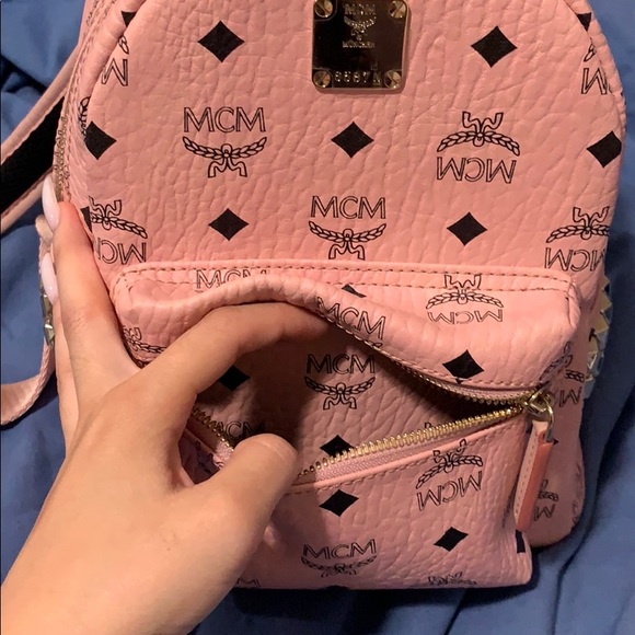 MCM | Bags | Mcm Mini Stark Backpack | Poshmark